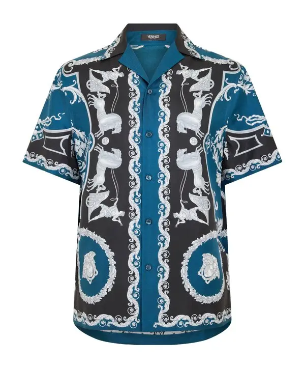 Versace Silk Shirt - Black