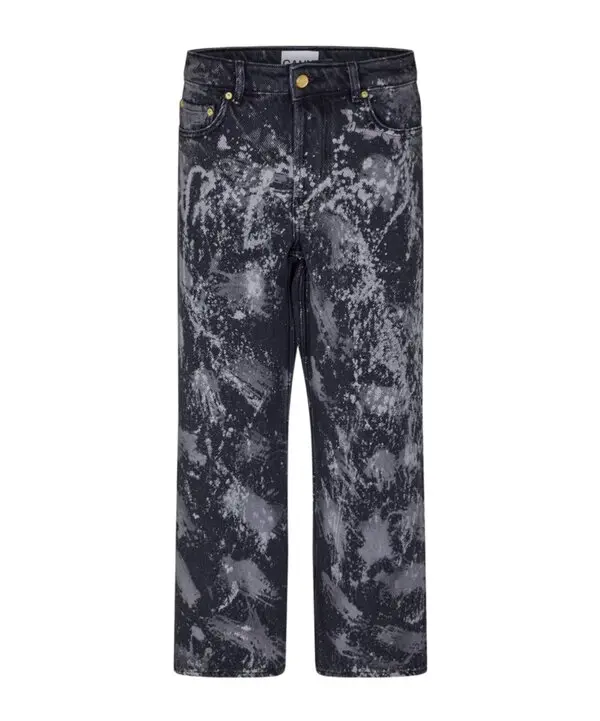 GANNI Straight-leg Jeans - Black