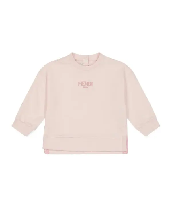 Fendi Logo Crewneck Sweatshirt