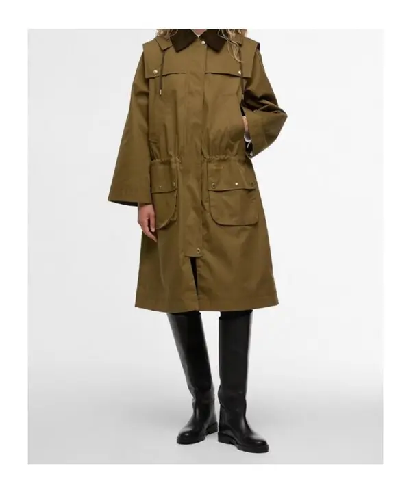 Barbour Long-sleeved Trench Coat