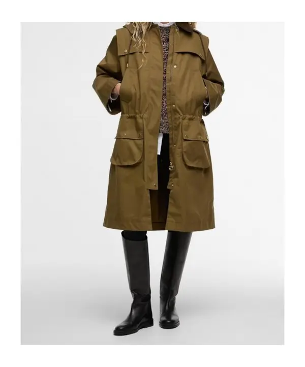 Barbour Long-sleeved Trench Coat