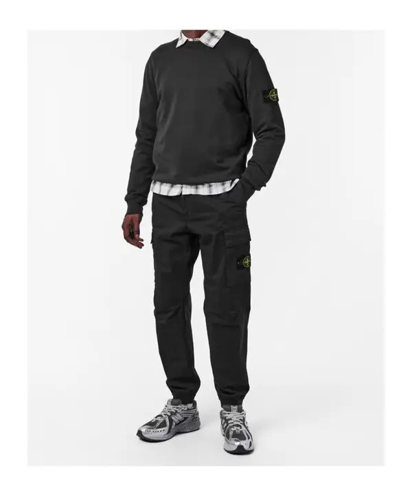 Stone Island Satin Cargo Trousers