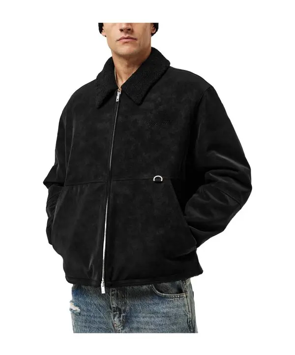 REPRESENT Solid-color Shearling Jacket