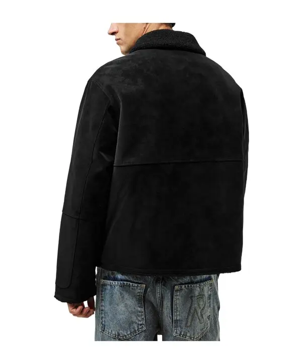 REPRESENT Solid-color Shearling Jacket
