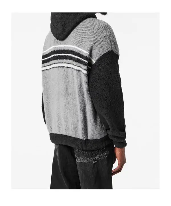 Balenciaga Zip-up Hoodie With Logo Detail