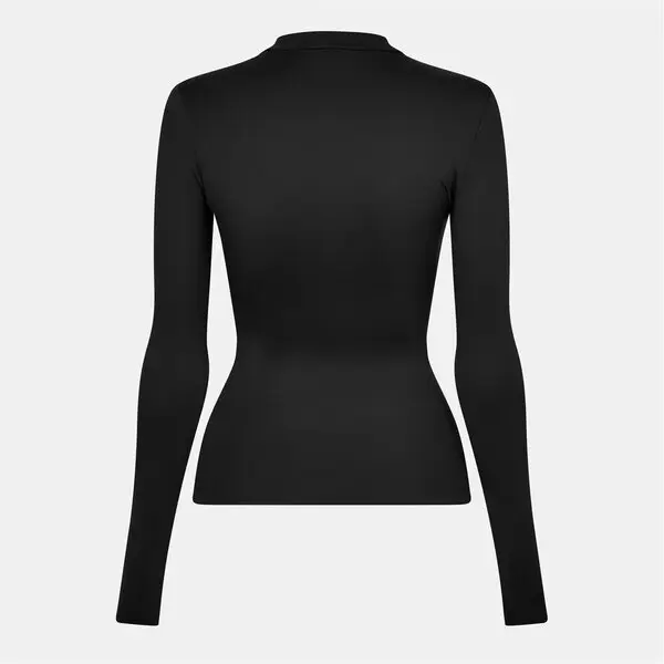 MARINE SERRE Moon Detail Long Sleeve T-shirt