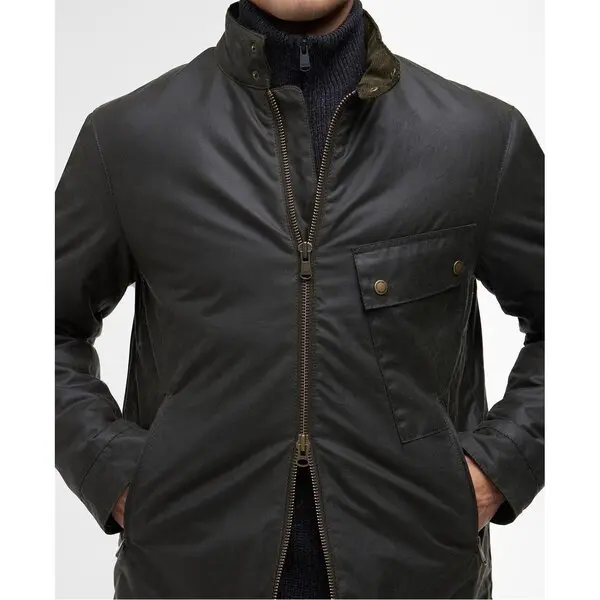 Barbour International Long Sleeve Zip Up Jacket