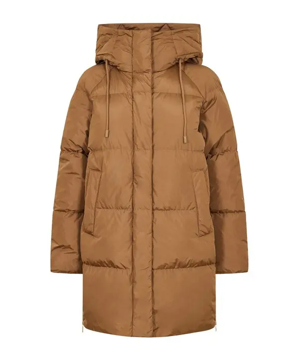 Max Mara Quilted Puffer Jacket With Hood