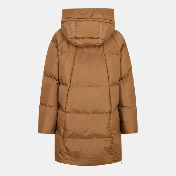 Max Mara Quilted Puffer Jacket With Hood