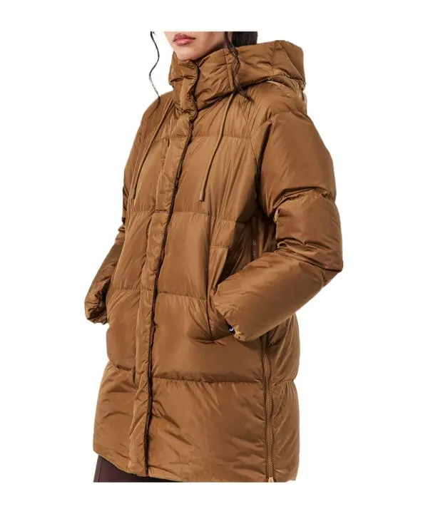 Max Mara Quilted Puffer Jacket With Hood