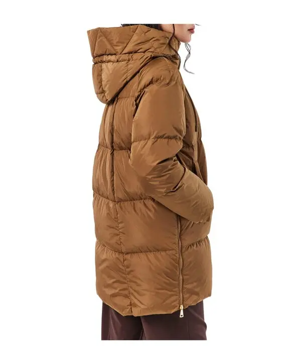 Max Mara Quilted Puffer Jacket With Hood