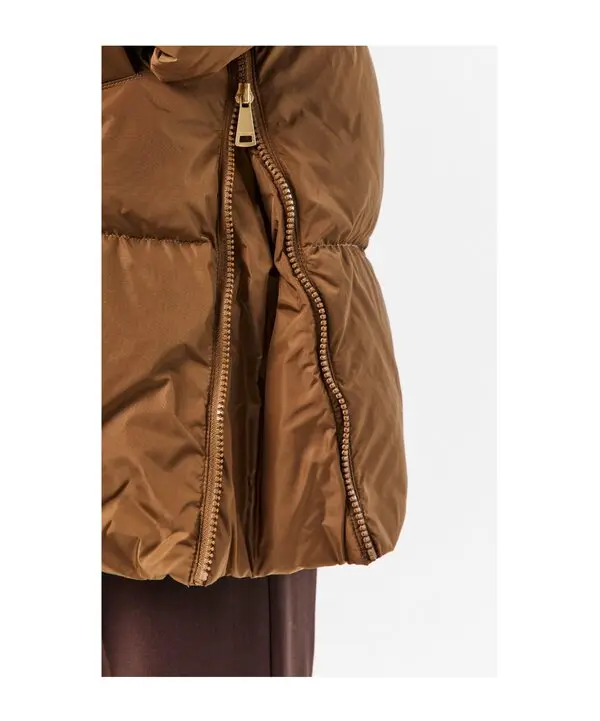 Max Mara Quilted Puffer Jacket With Hood