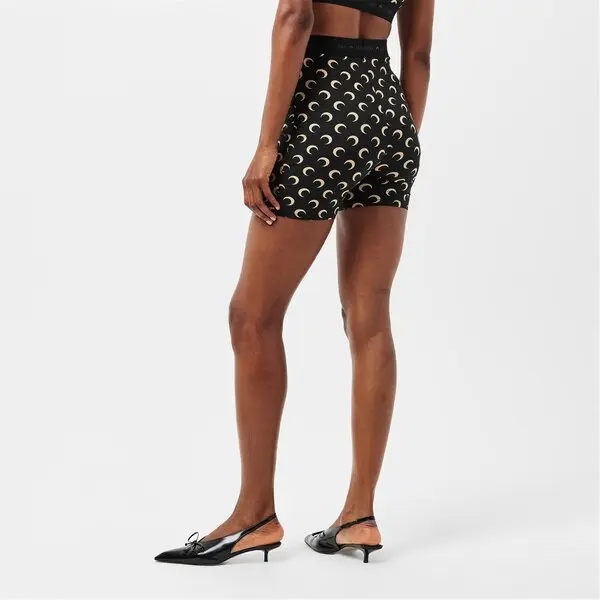 MARINE SERRE Moon Print Shorts