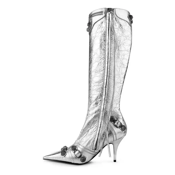 Balenciaga Cagole Over-the-knee Boots