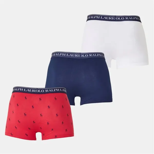 Polo Ralph Lauren 3-pack Cotton Trunks