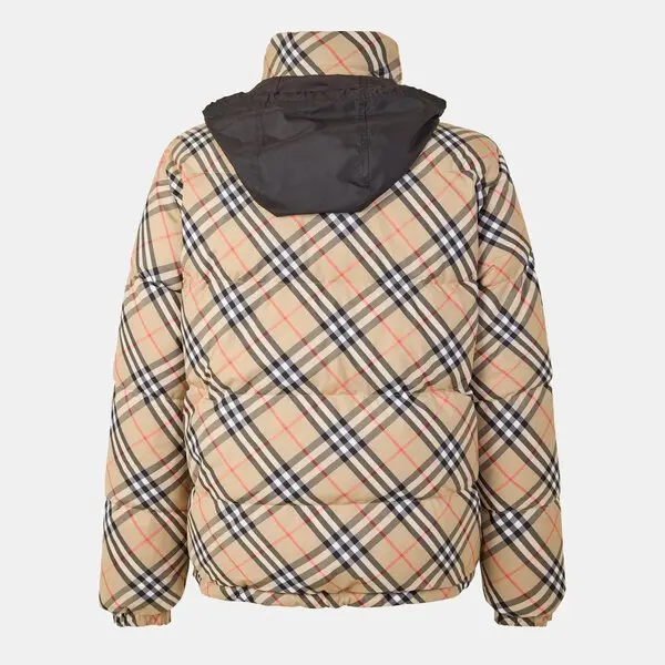 Burberry Check Down Jacket