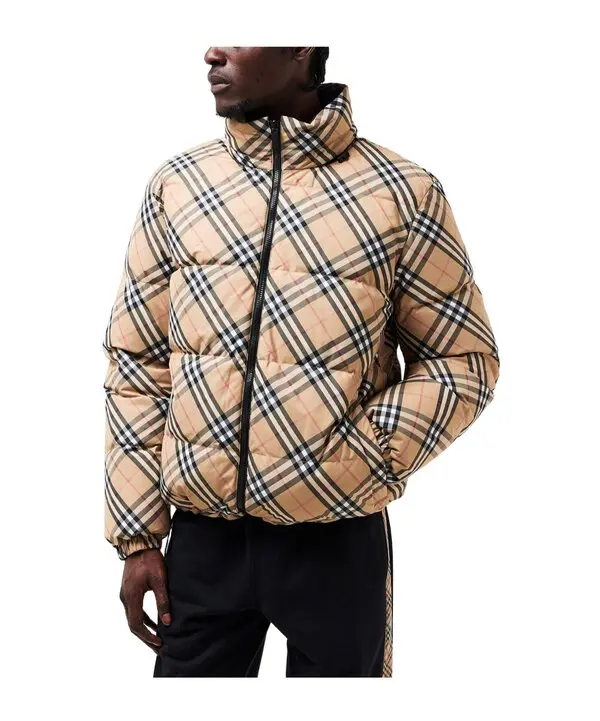 Burberry Check Down Jacket