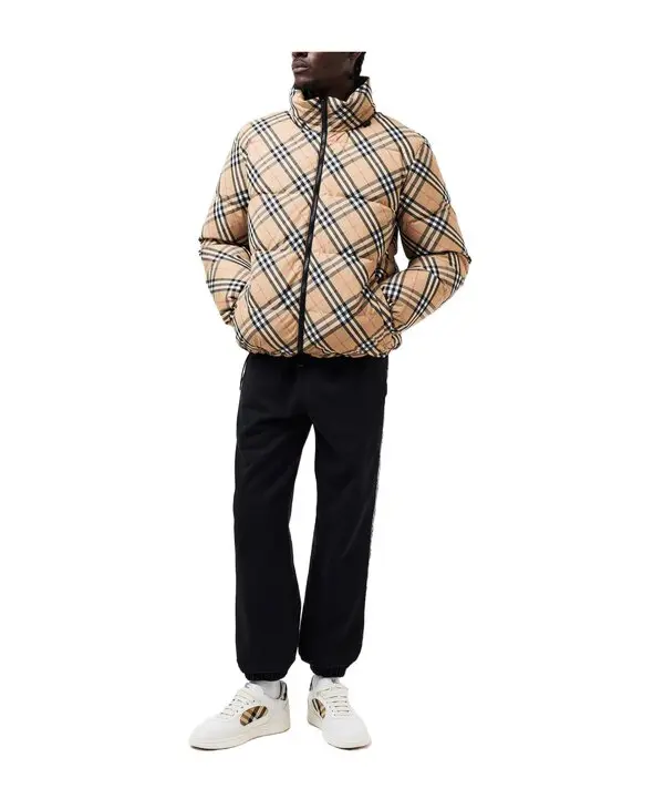 Burberry Check Down Jacket
