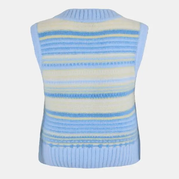 GANNI V-neck Knit Vest