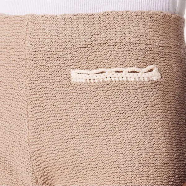 Posse Color-blocked Trim Shorts - Taupe