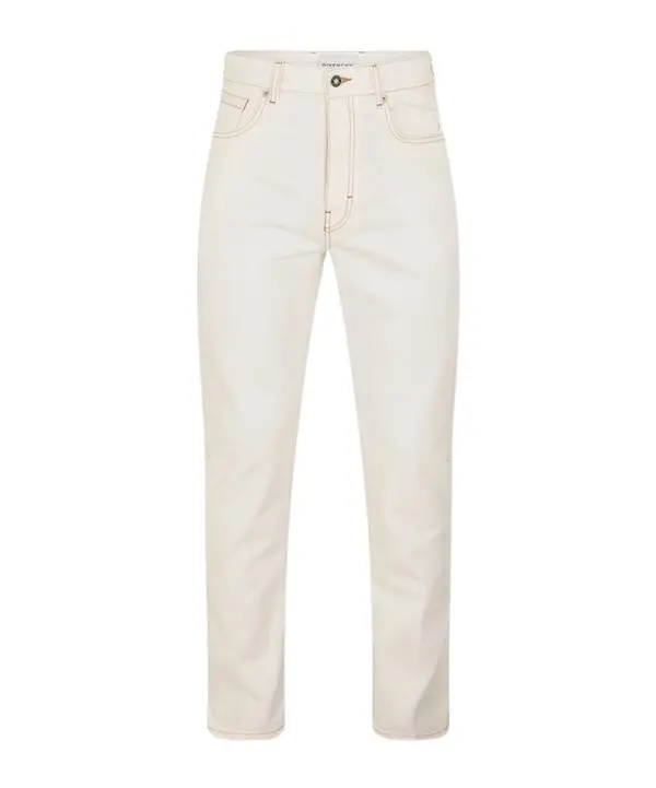 Givenchy Straight Leg Jeans With Contrast Stitching