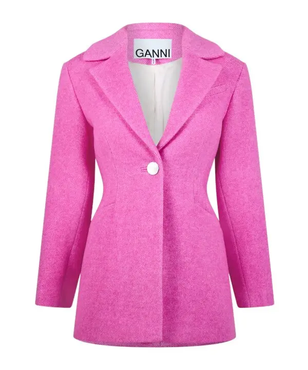 GANNI Slim-fit Suit Jacket