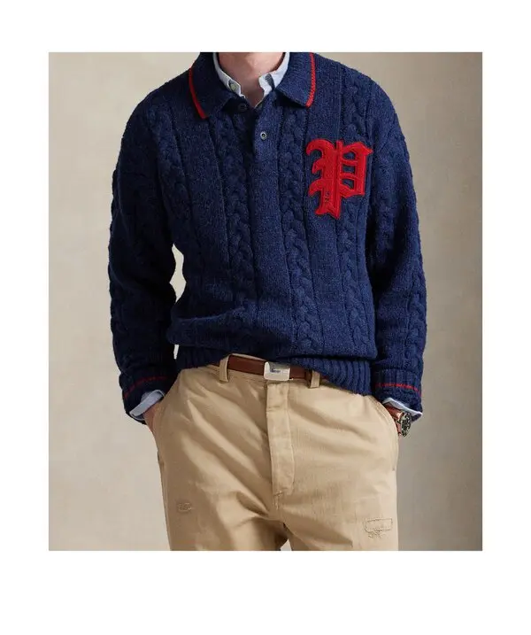 Polo Ralph Lauren Collared Knit Sweater