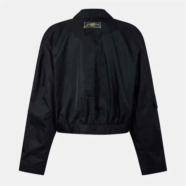 GANNI Collared Snap Closure Casual Jacket