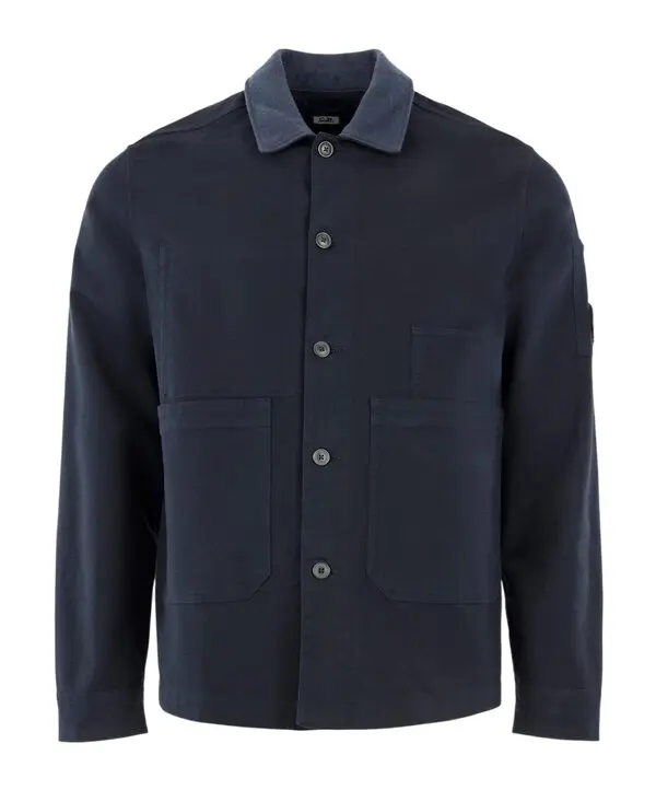 C.P. COMPANY Color-blocked Collar Workwear Jacket