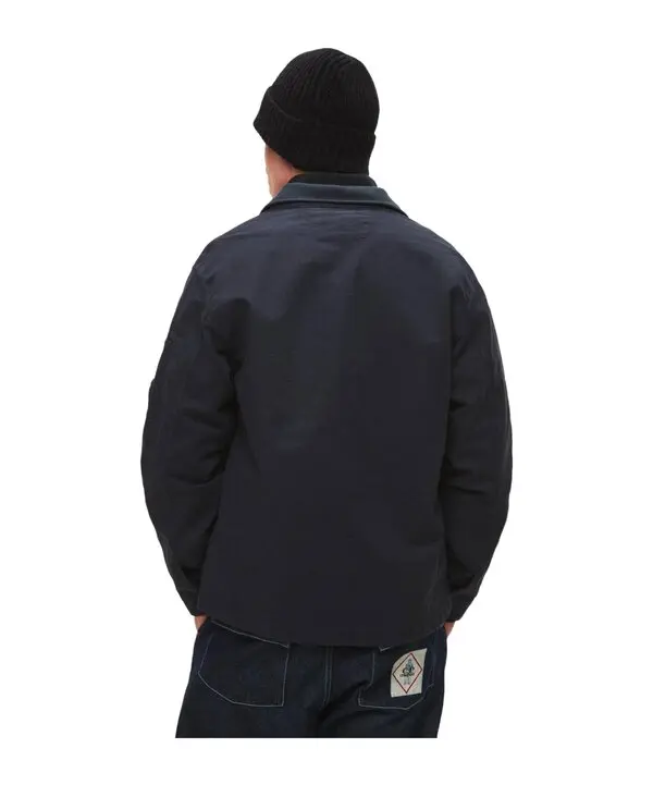 C.P. COMPANY Color-blocked Collar Workwear Jacket