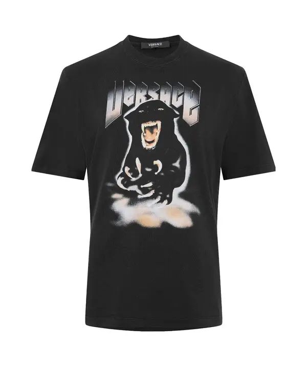 Versace Regular Fit T-shirt - Black