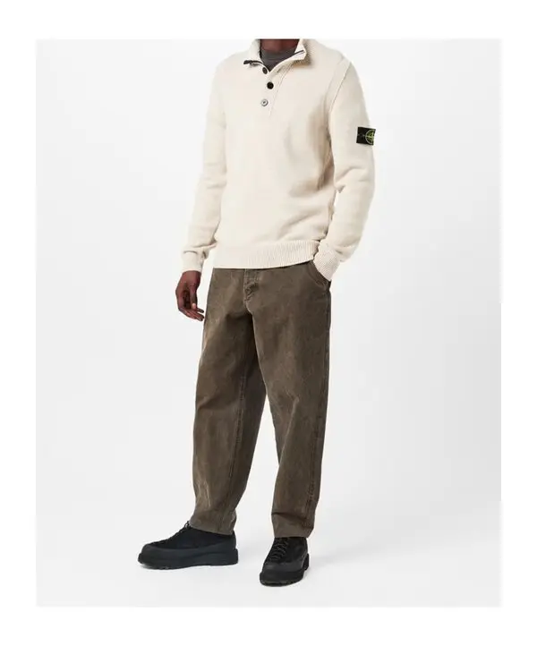 Stone Island Half-button Jumper