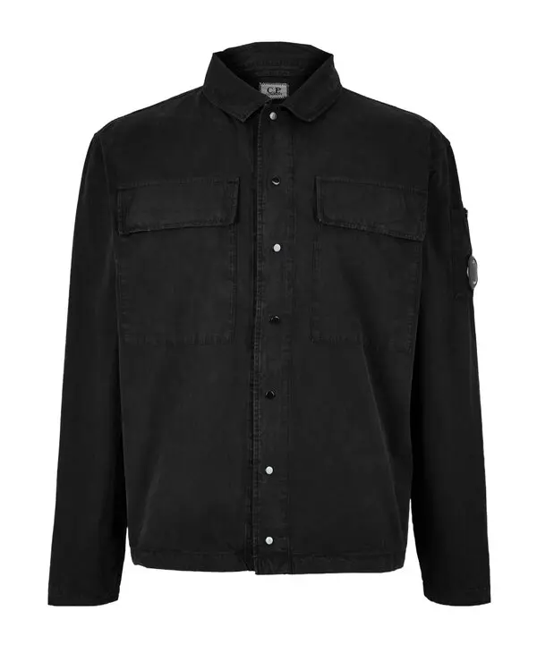 C.P. COMPANY Collared Workwear-style Shirt Jacket