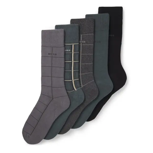 Hugo Boss 5 Pack Socks