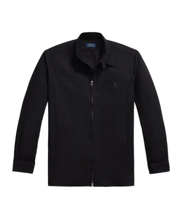 Polo Ralph Lauren Garment Dye Overshirt - Black