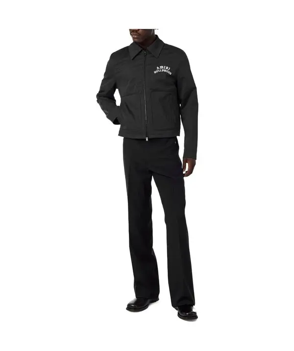 Amiri Zip-up Jacket With Embroidered Lettering