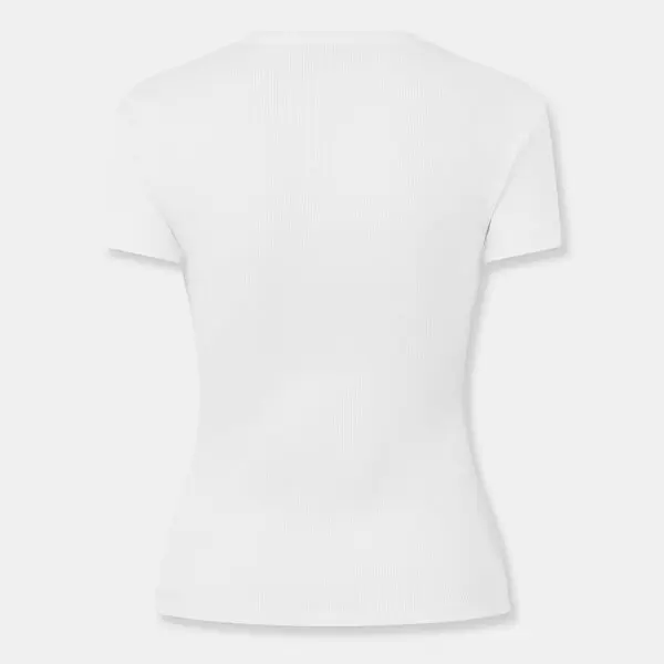 Off-White Stamp Rib Baby Tee