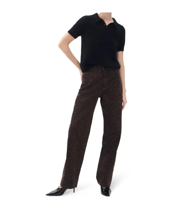 Rag & Bone Printed Trousers - Leopard