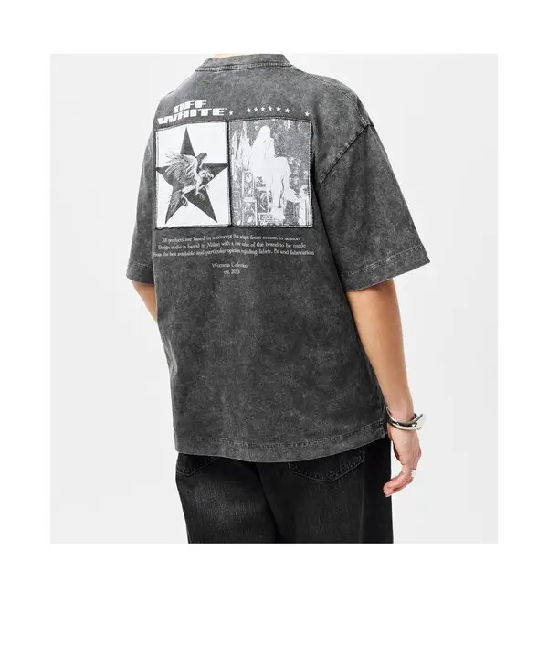 Off-White Printed Short-sleeved T-shirt
