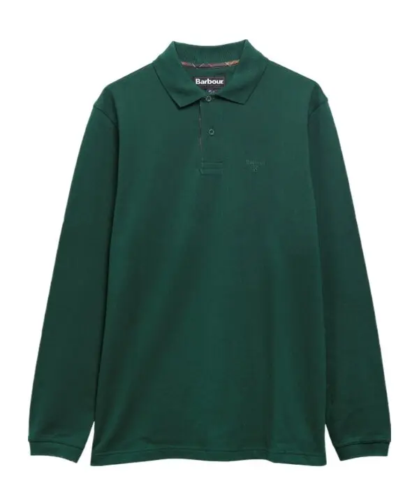 Barbour Long-sleeved Polo Shirt