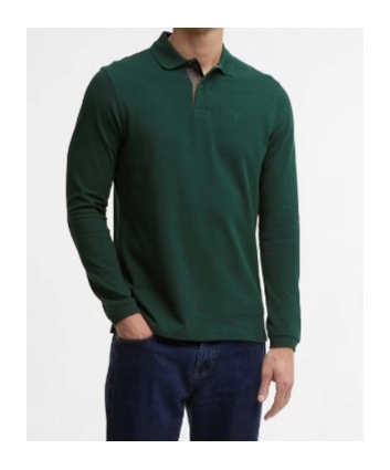 Barbour Long-sleeved Polo Shirt
