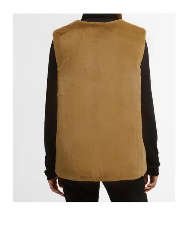 Barbour Sleeveless Fur Vest