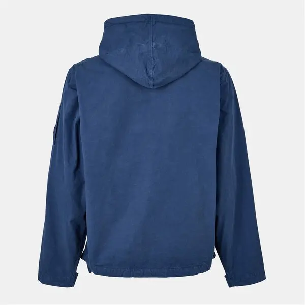 C.P. COMPANY Garment Dyed Zip-up Jacket With Hood