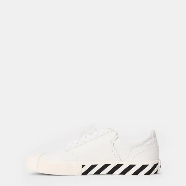 Off-White Low-top Canvas Sneakers With Arrow Logo