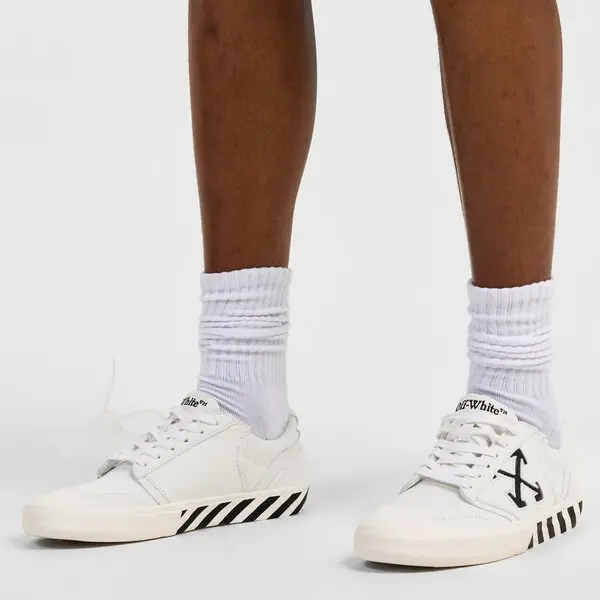 Off-White Low-top Canvas Sneakers With Arrow Logo