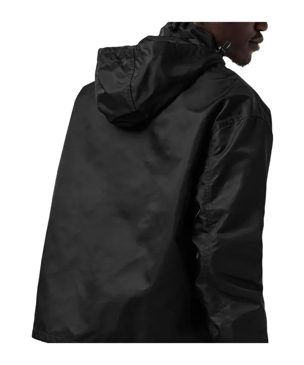 Off-White Zip-up Windbreaker With Logo Detail