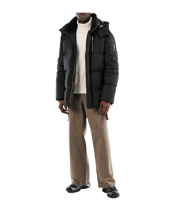 Moose Knuckles Solid Color Down Jacket