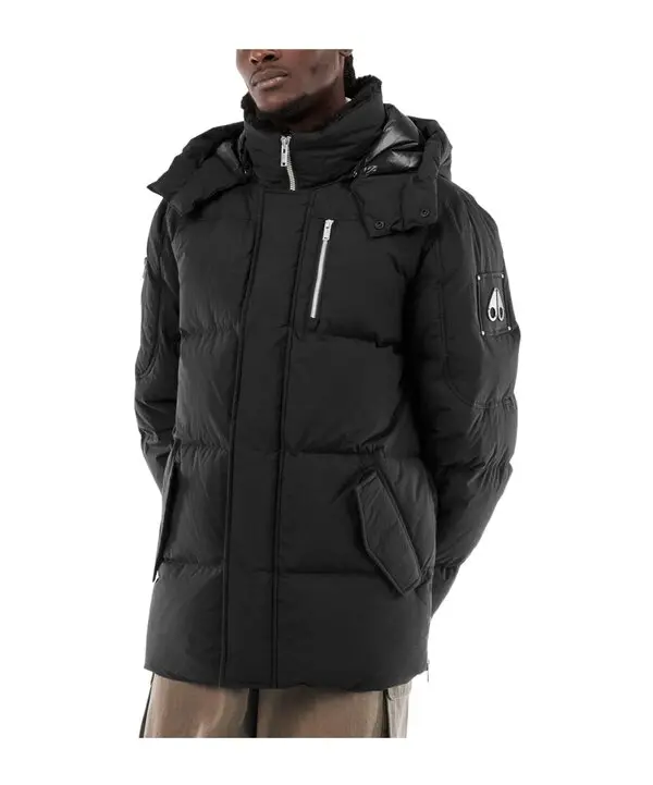 Moose Knuckles Solid Color Down Jacket