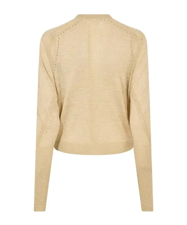 JOSEPH Ribbed Knit Cardigan With Cutout Detail