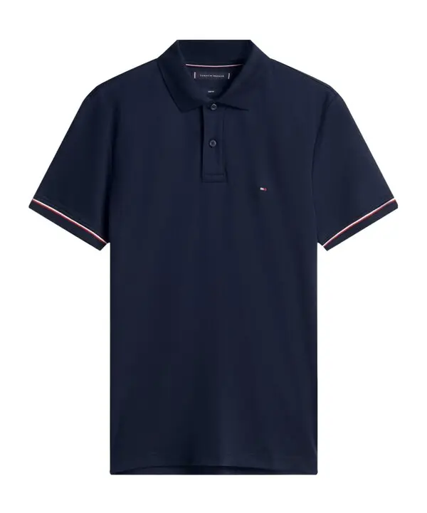 Tommy Hilfiger Logo Short Sleeve Polo Shirt
